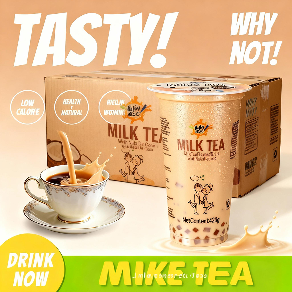 Whynot Milk Tea Drink with Coconut Jelly (30pcs/Box) | Shopee Philippines