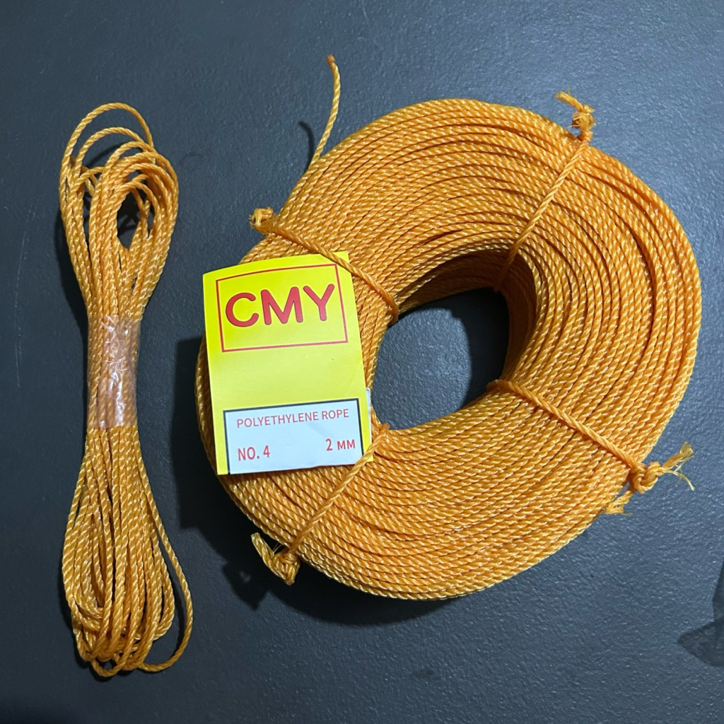 Nylon rope No. 4 ( 2mm ) pantali lubid maliit | Shopee Philippines