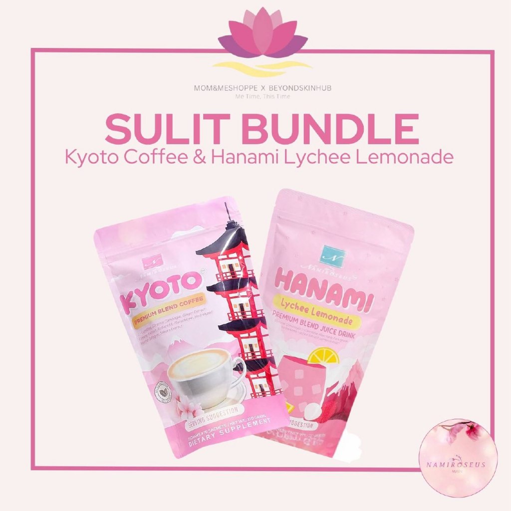 Namiroseus Sulit Bundle | Kyoto Coffee and Hanami Lychee Lemonade ...