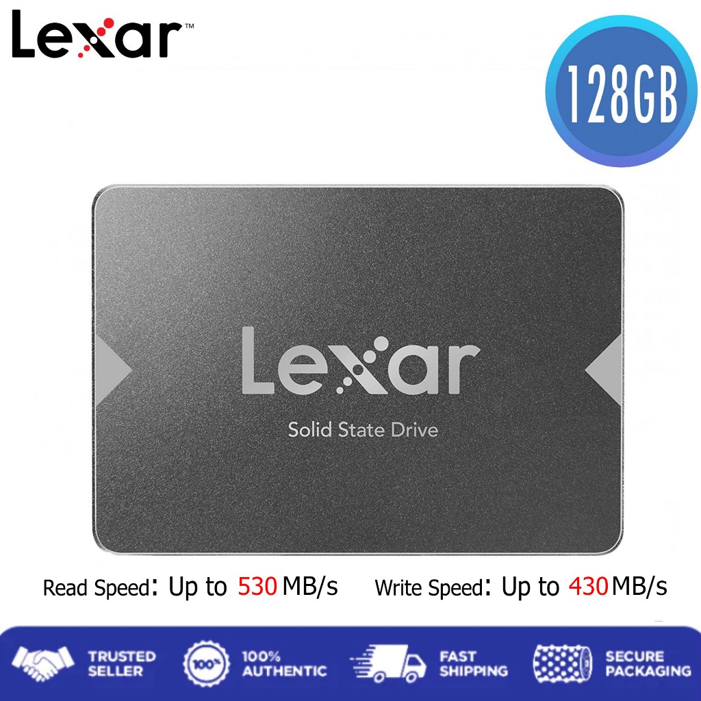 Lexar NS100 2.5” SATA III 6Gb/s SSD Internal Solid State Drive 512GB ...