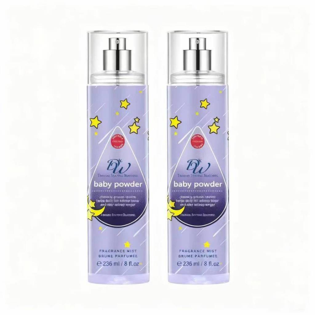 BUY ONE TAKE ONE DW 236ml Baby Powder SKY BLUE De Parfume Scent long ...