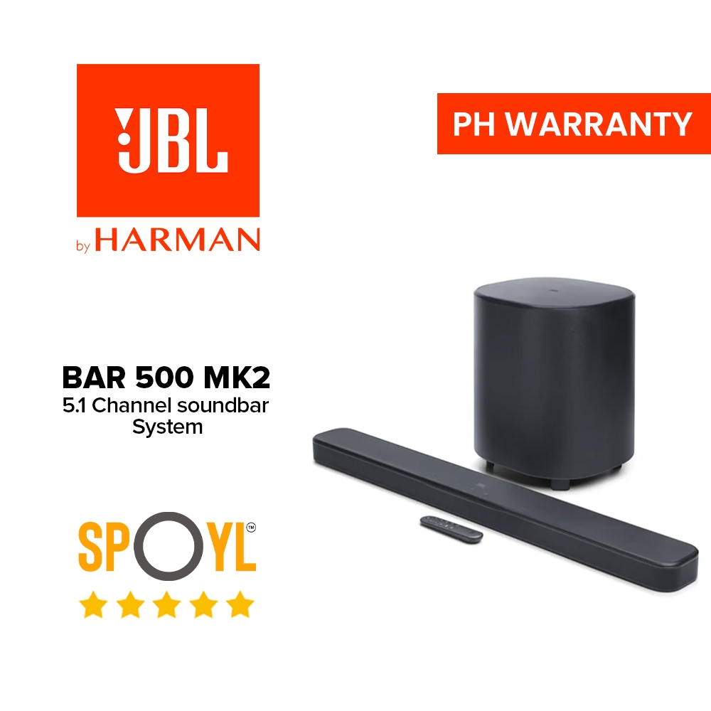 JBL Bar 500 Pro / Bar 500 MK2 with Immersive Cinematic Sound, Multi ...