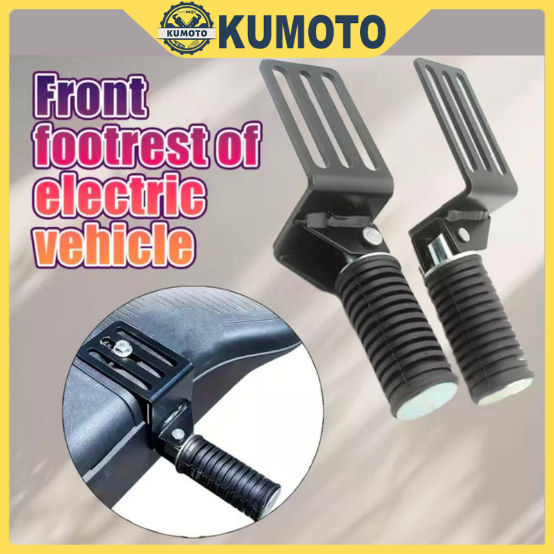 Anti-Slip Motorcycle Folding Footrest Universal Non-Destructive ...