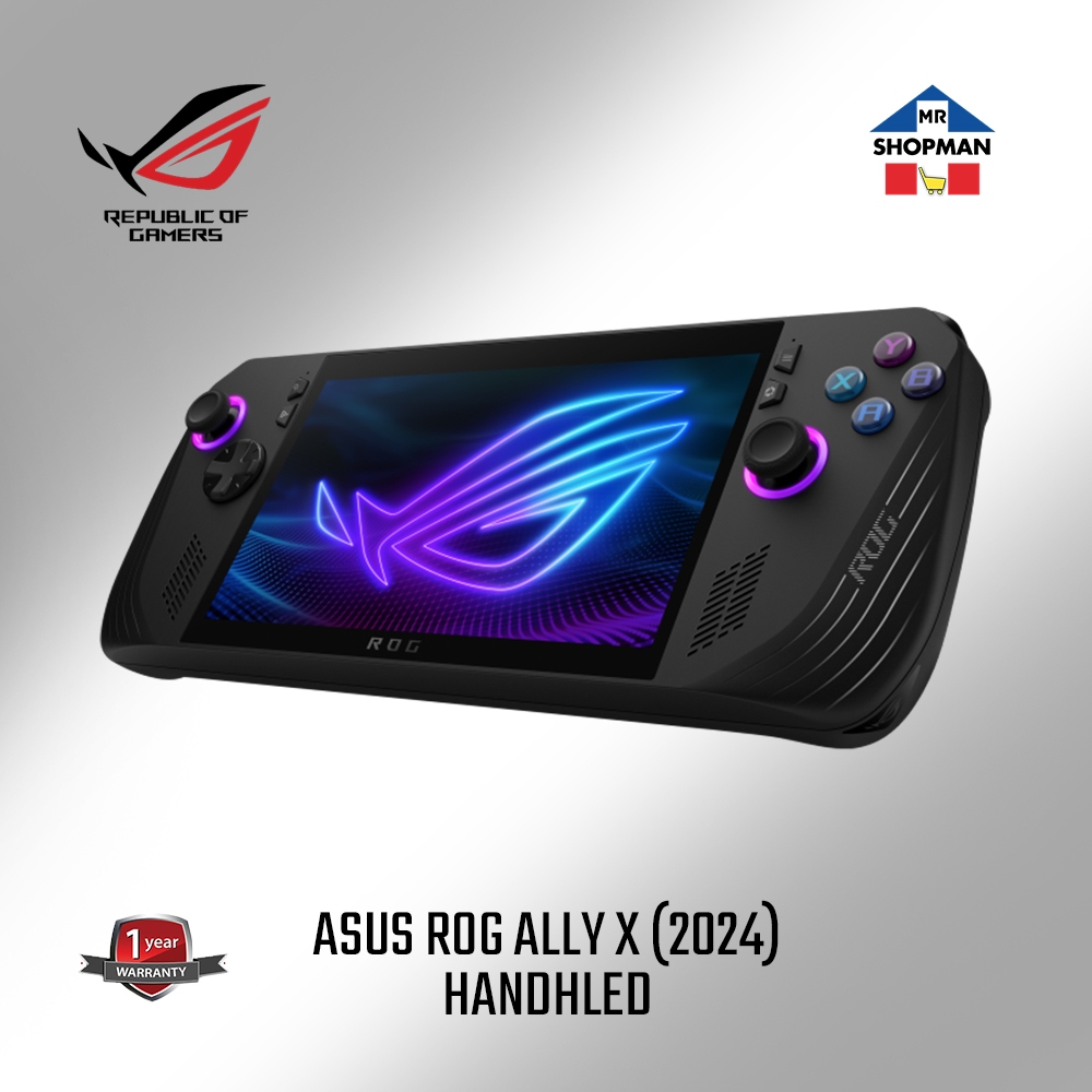 Asus ROG Ally X (2024) AMD Ryzen | 7" FHD 120Hz | 24Gb Ram | 1TB SSD ...