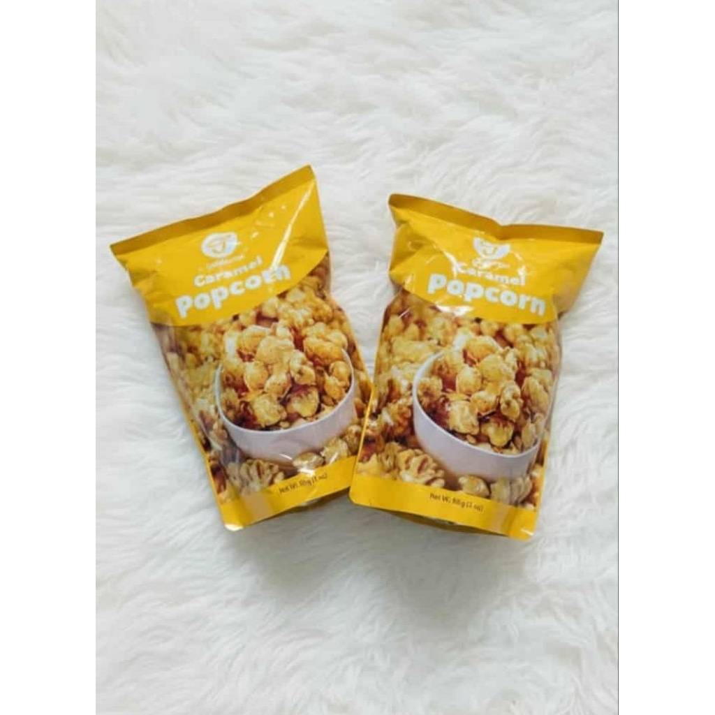 Goldilocks CARAMEL Popcorn 85g | Shopee Philippines