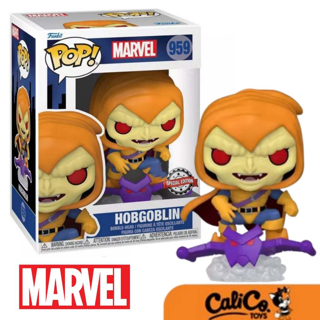 POP! Marvel: Spider-Man Animated - Hobgoblin (Special Edition) #959 ...
