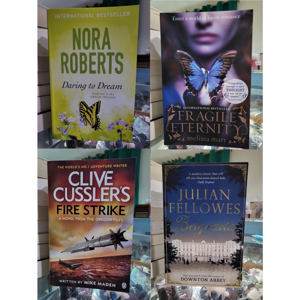 Daring to Dream Nora Roberts Fragile Eternity Melissa Marr Fire Strike ...