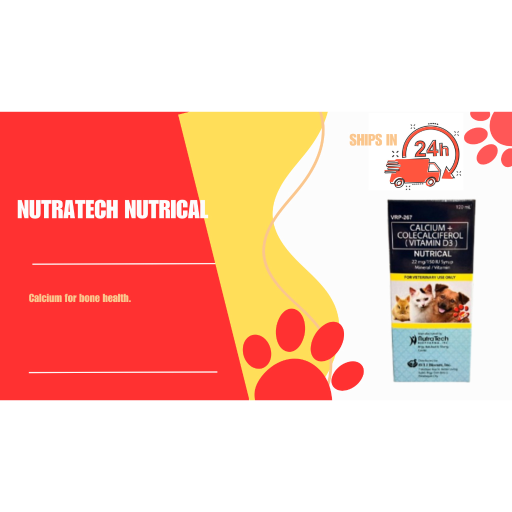 Nutratech NUTRICAL 1Bottle 120ml | Shopee Philippines