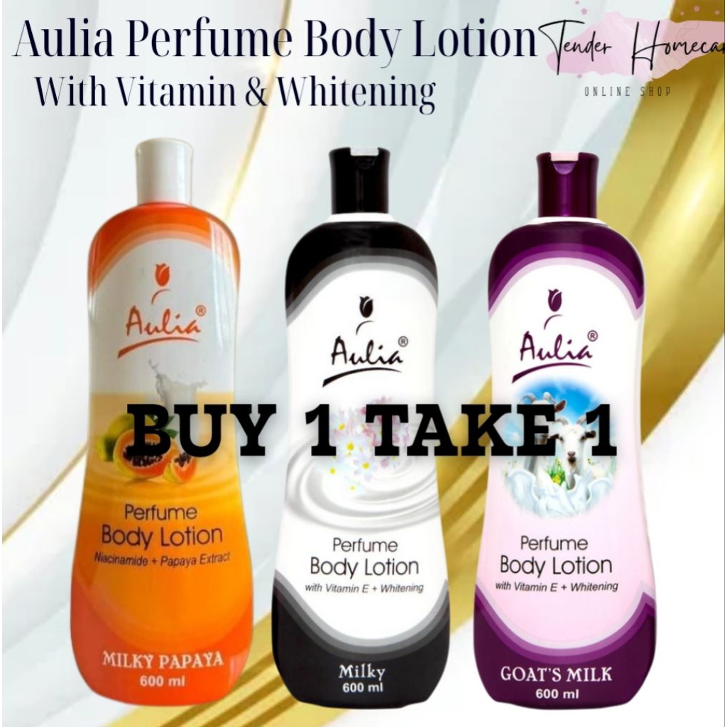 AULIA PERFUME BODY LOTION BUY 1 TAKE 1 | Shopee Philippines