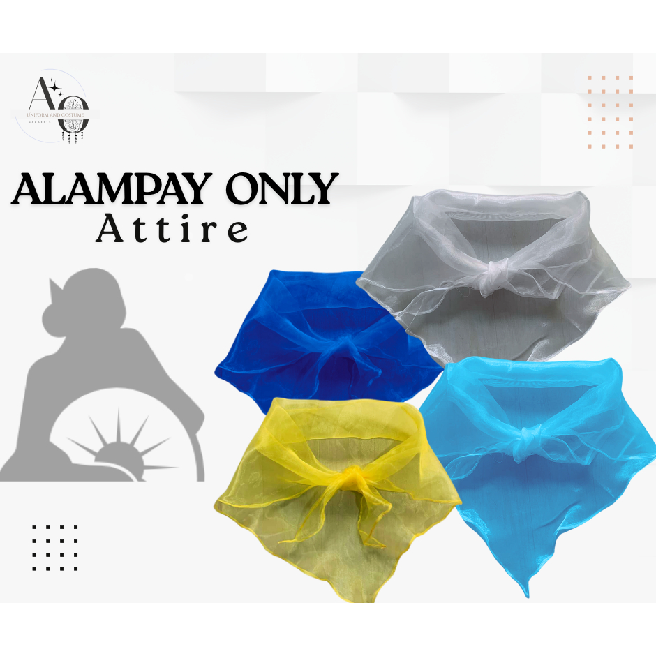 AOGARMENTS 2025- New Alampay Assorted Color Organza - Traditional ...