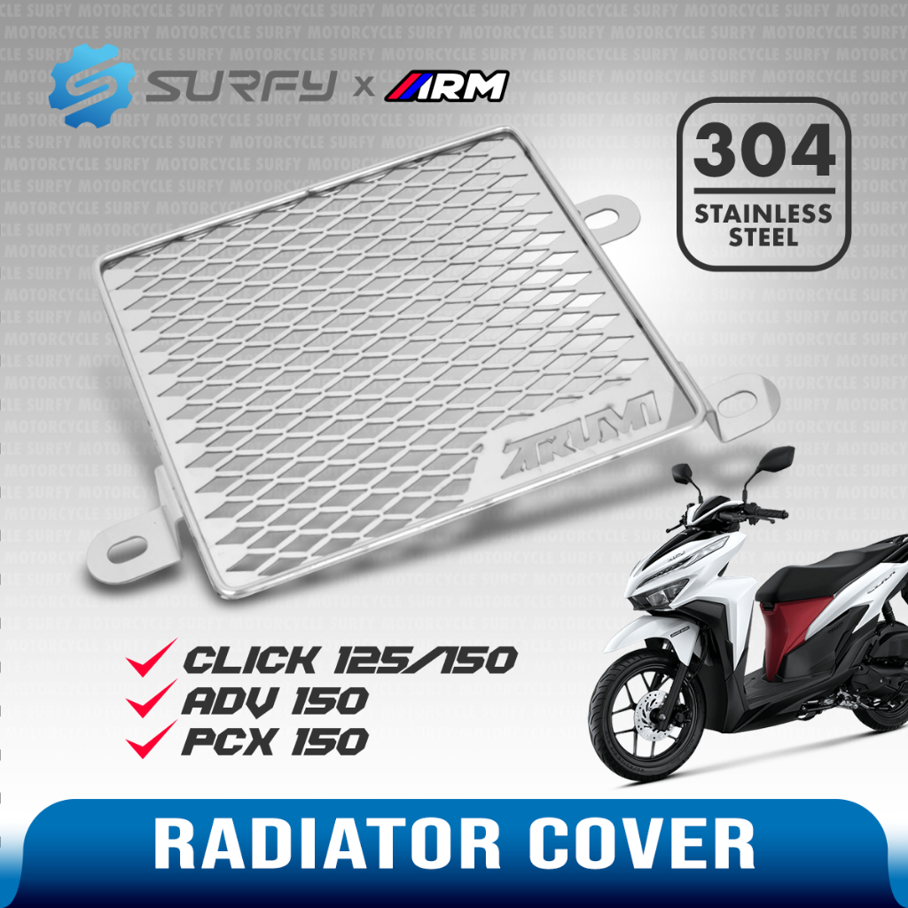 ARM Radiator Cover For Click 125i/150i ADV 150 PCX 150 Premium 304 ...