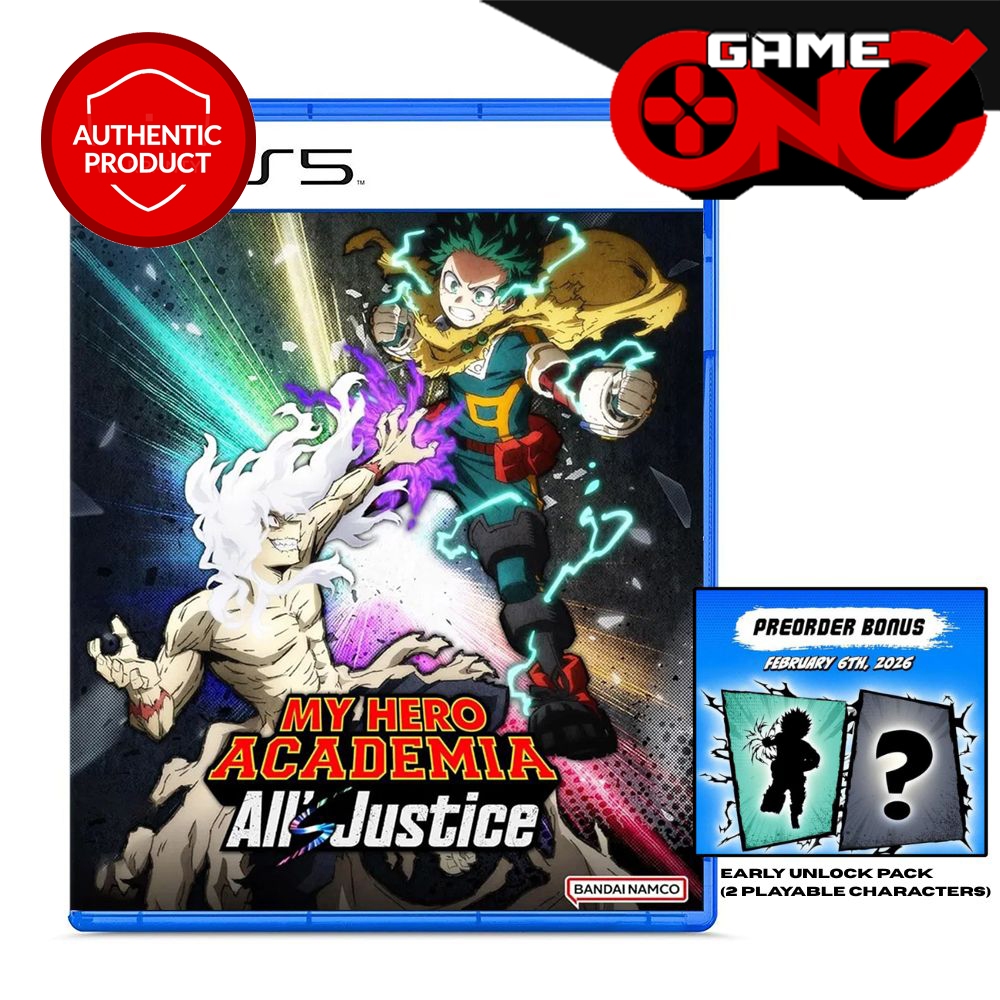 [PRE-ORDER] PlayStation PS5 My Hero Academia All's Justice [R3 ...