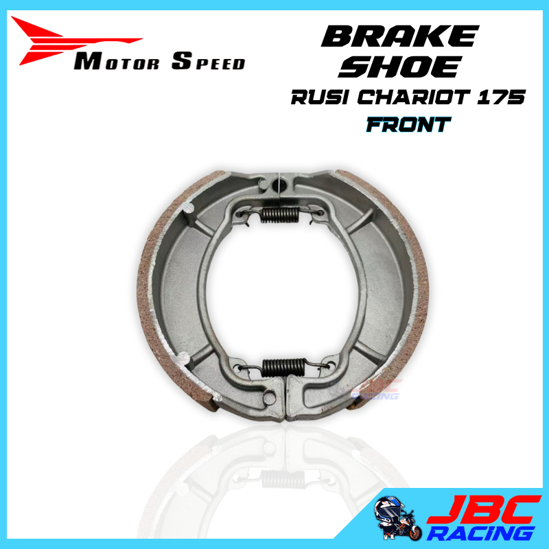 FRONT BRAKE SHOE FOR RUSI CHARIOT 175 MOTOR SPEED MOTORCYCLE PARTS ...
