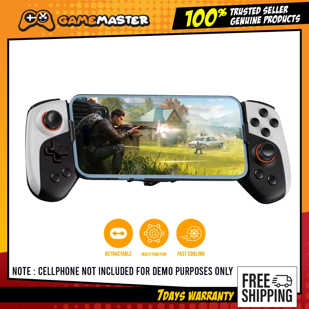 2 in 1 Wireless Controller Type-C w/ Phone Cooler Gamepad for Wuwa CODM ...