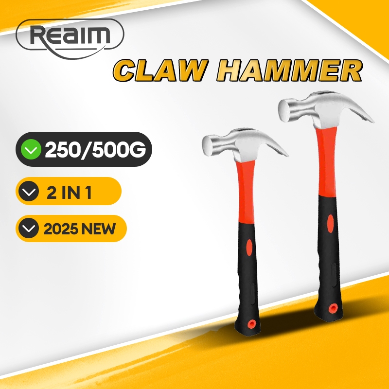 REAIM Claw Hammer Original Germany Heavy Duty Martilyo 250g/500g Mini ...