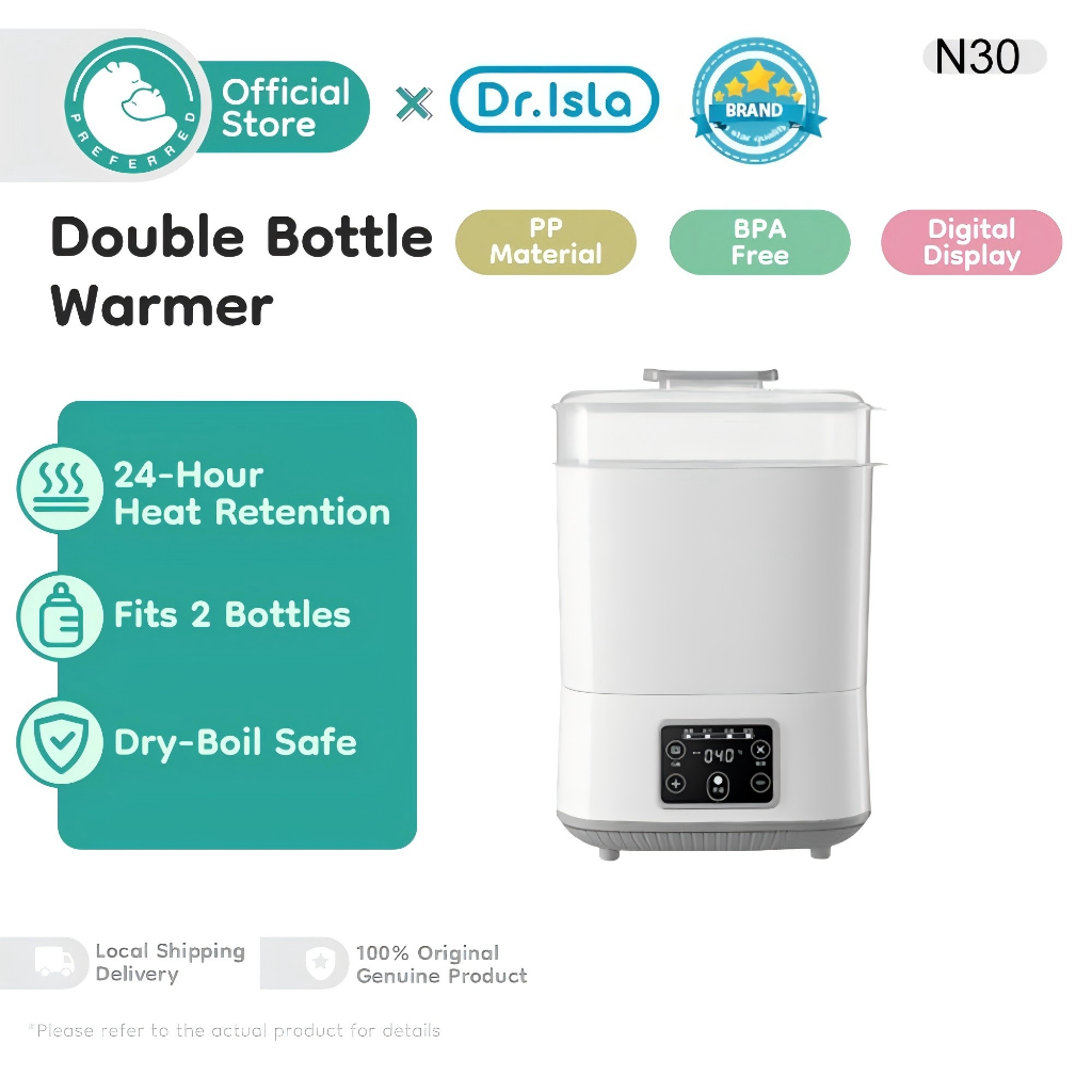 Dr.Isla Preferred Baby Bottle Sterilizer 5 In1 Bottle Sterilizer Auto ...