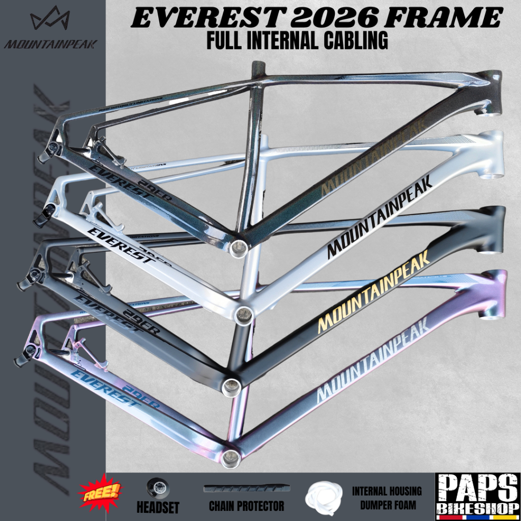 MOUNTAINPEAK EVEREST 2026 FRAME FULL INTERNAL CABLING FOR MTB | Shopee ...