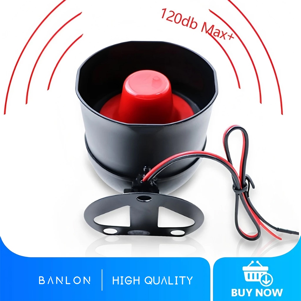MS-130 SUPER LOUD 6 Tone and 1 Tone Car Siren Electronic Loud Siren ...