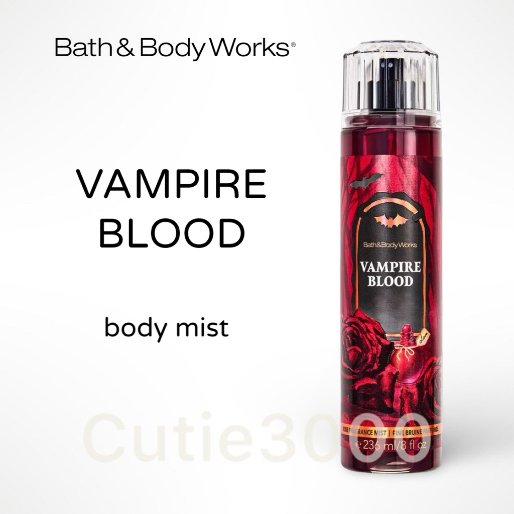 Vampire Blood Mist 236ml Bath and Body Works BBW 2025 | Shopee Philippines