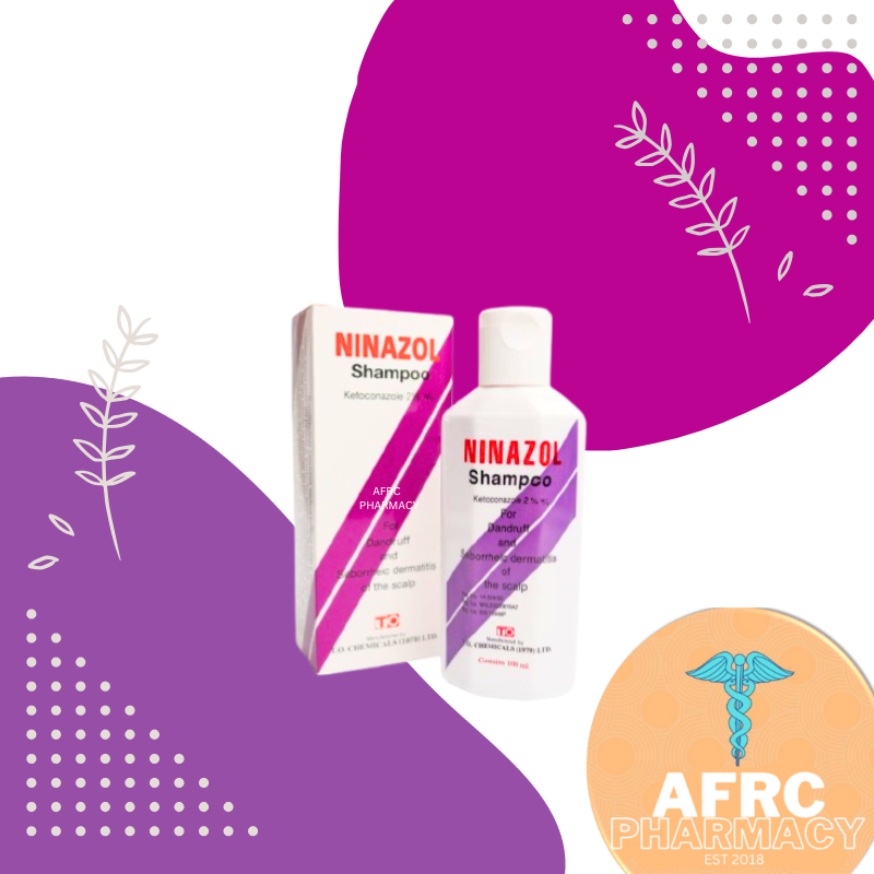 Ninazol Shampoo Ketoconazole Shampoo Bottle Imported Thailand | Shopee ...