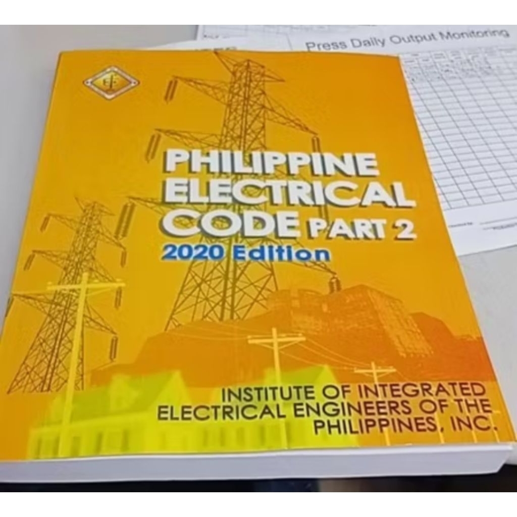 Philippine Electrical Code Part 2 2020 edition Brandnew Onhand Latest ...