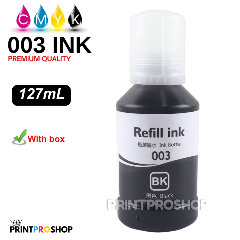 003 ink 127mL Compatible for L3110 L1210 L1250 L3210 L3216 L3250 L3256 ...