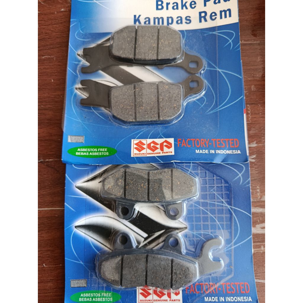 Suzuki Raider 150 fi / year model 2022 to 2025 New brakepad front rear ...