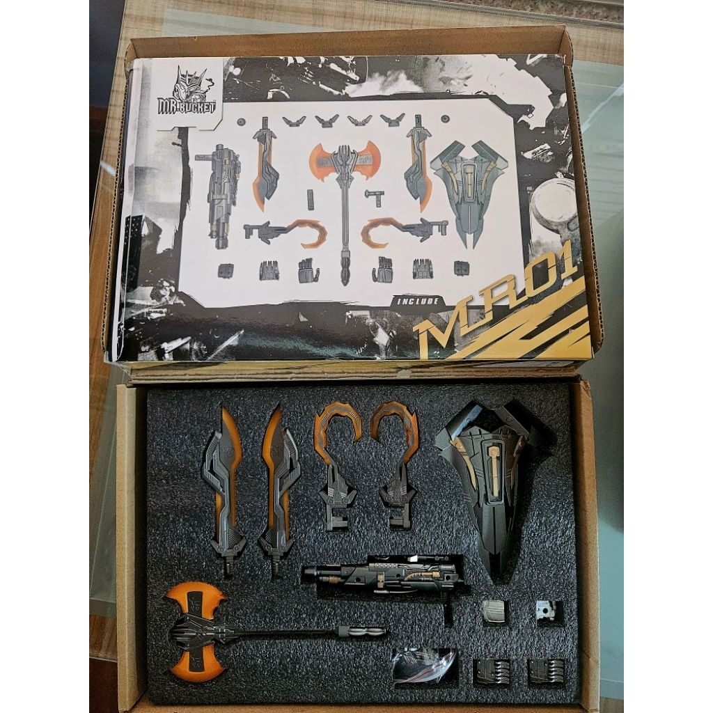 MR BUCKET MR01 TRANSFORMERS WEAPONS UPGRADE KIT FOR LEADER CLASS ...