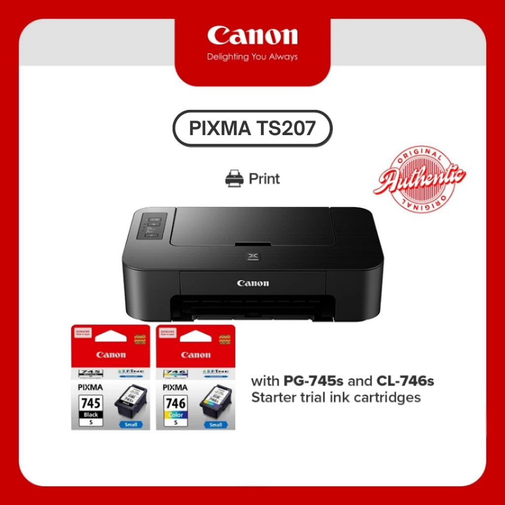 Canon PIXMA TS207 Printer | Shopee Philippines
