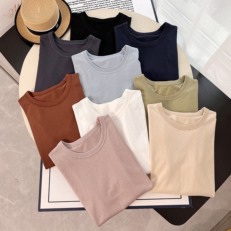 LittleMarket Round neck Plus Size Tops for Women | Basic Plain Tops ...
