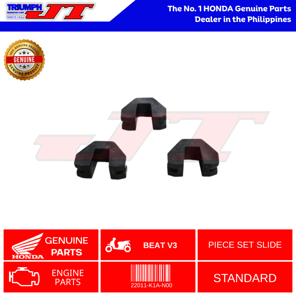 HONDA GENUINE BEAT V3, PIECE SET SLIDE (22011-K1A-N00) | Shopee Philippines