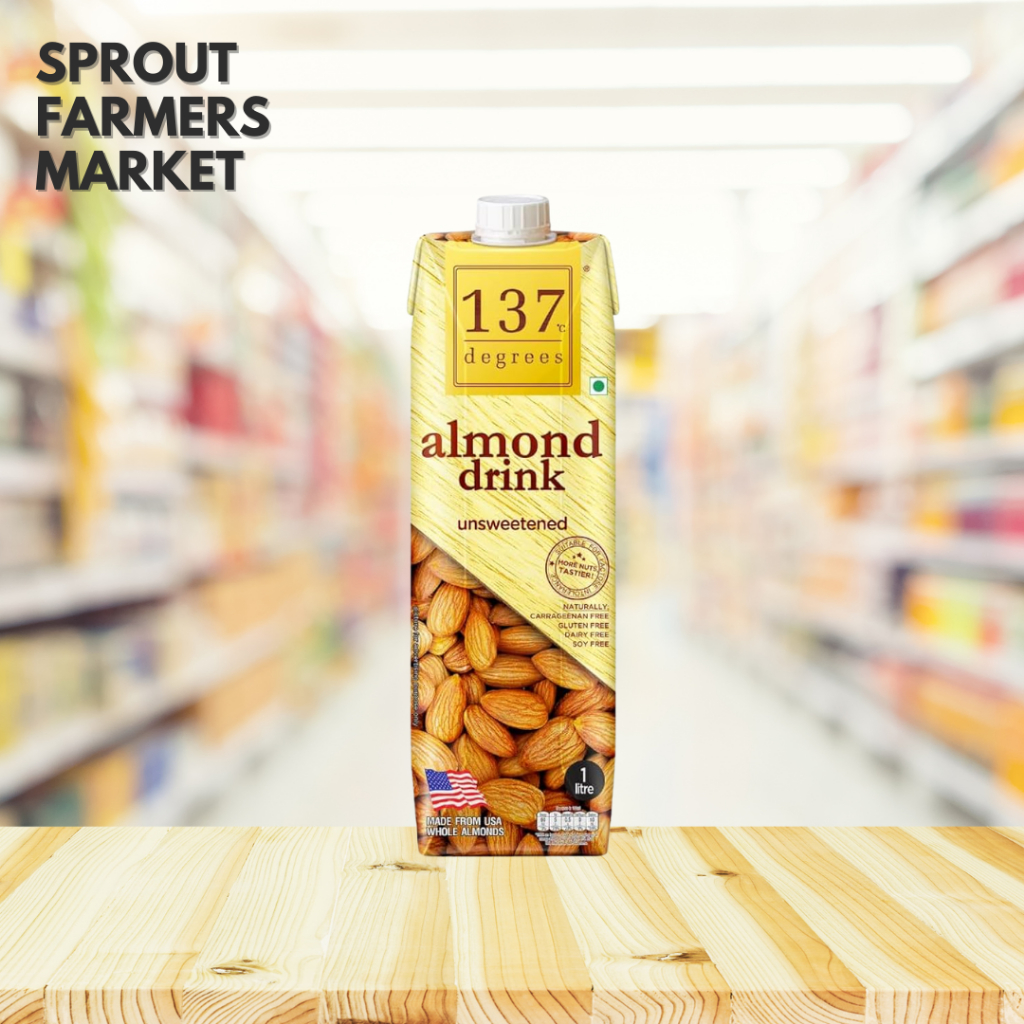 Sprout Farmers | 137 Degrees Unsweetened Almond Milk 1L | Shopee ...