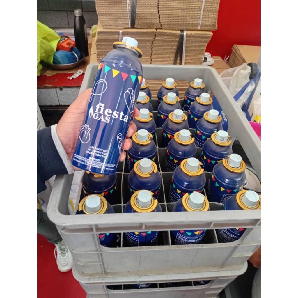 fiesta gas butane safe, quality refillable | Shopee Philippines