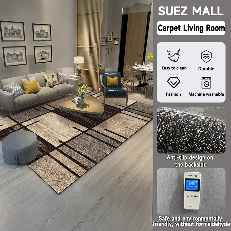 Suez Crystal Velvet Carpet Living Room Carpet 3D Floor Mat Carpet For ...