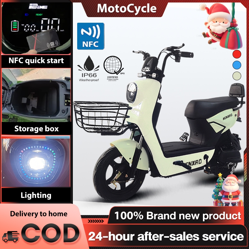 ANCHI E Bike 2 Wheels Electric Bikes Electric motorcycle 48v12AH Speed 65KM/H Waterproof IP65 ...