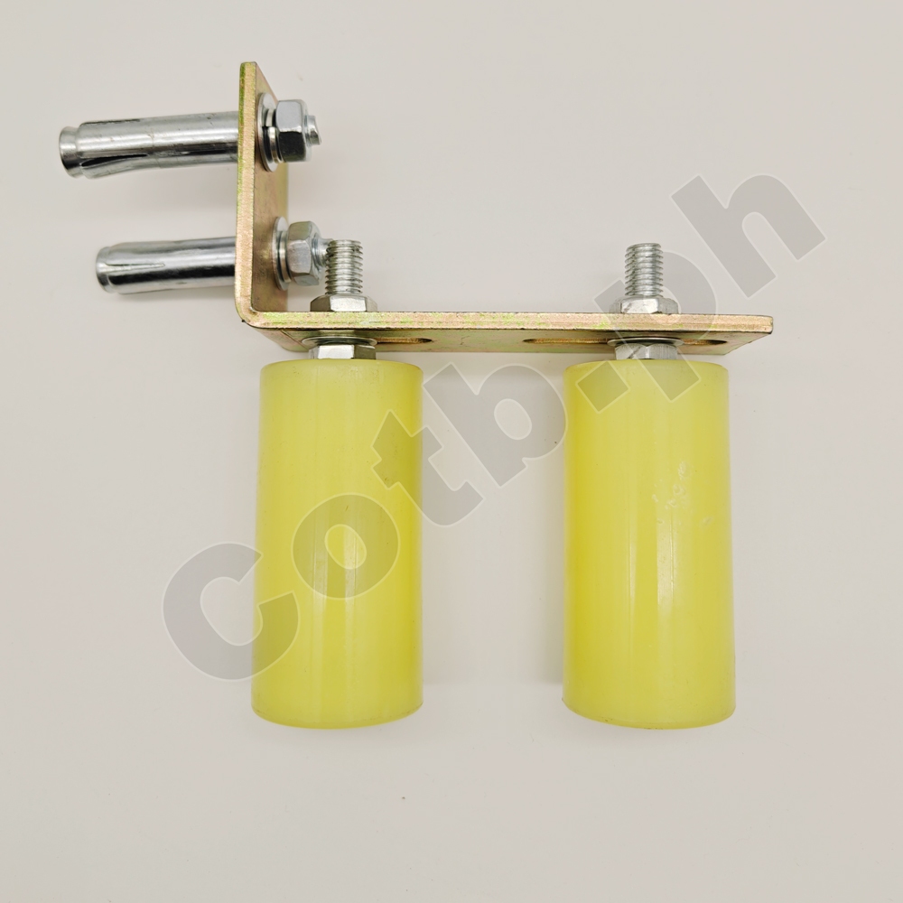 Sliding gate roller wheel sliding gate top guide nylon rollers With L ...