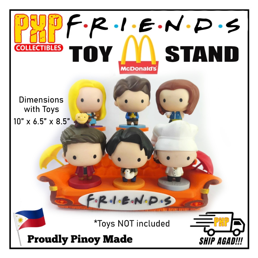 F.R.I.E.N.D.S Central Perk Couch FRIENDS Toy Stand Display | Shopee ...