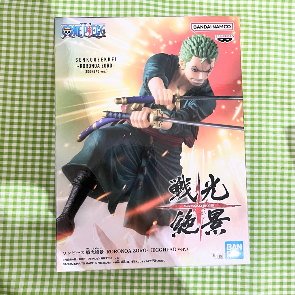 Banpresto One Piece Senkozekkei Roronoa Zoro Egghead Arc Figure ...