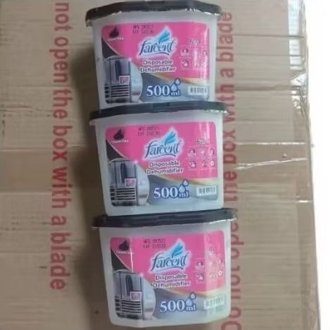 Farcent Dehumidifier charcoal 3pcs 500ml | Shopee Philippines