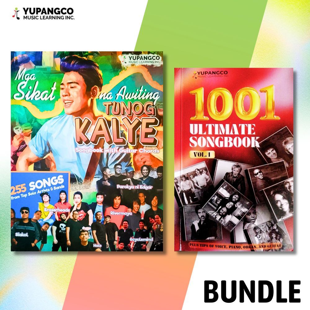 BUNDLE - MGA SIKAT NA AWITING TUNOG KALYE /1001 ULTIMATE SONGBOOK VOLU ...