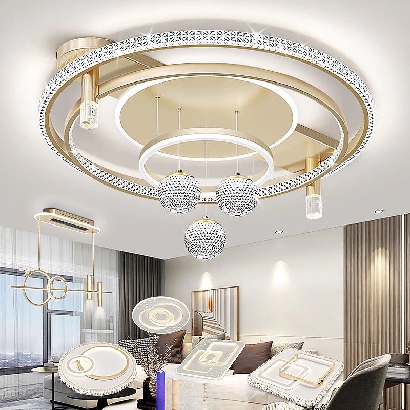 Tri color Modern Chandilier Ceiling Light For Living Room Celling ...