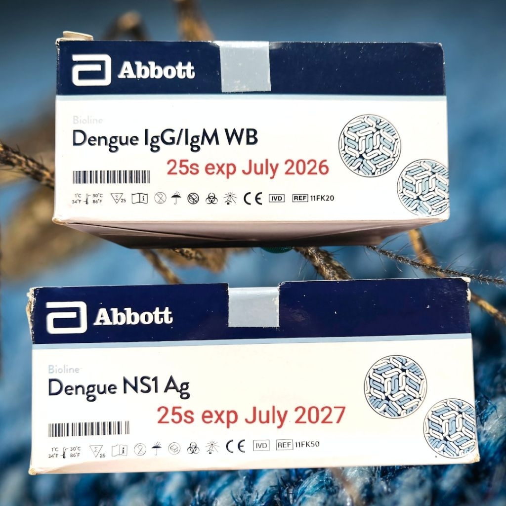 LOWEST Price READY Stock Abbott Bioline Dengue Duo (Dengue NS1, Ag ...