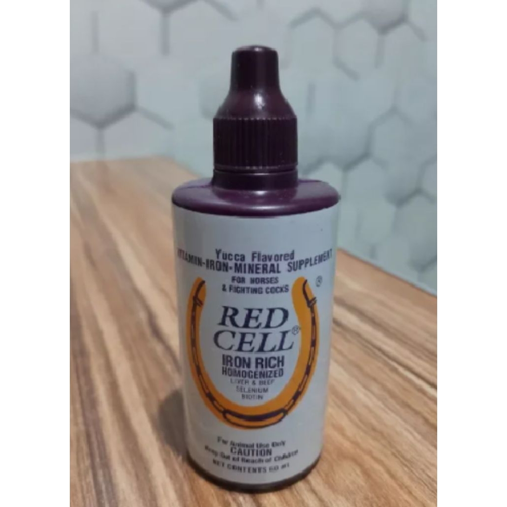 Red Cell 60ml| Iron Rich Homogenized Selenium Biotin | Shopee Philippines