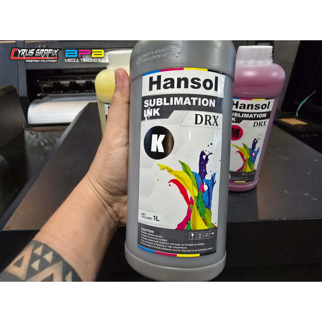 HANSOL DRX SUBLIMATION INK | Shopee Philippines