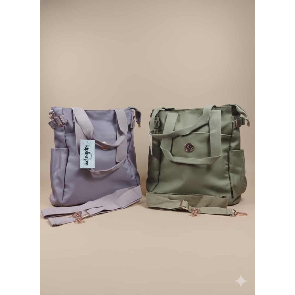 Kipling Original Convertible Tote Bag / Sling Bag / Backpack | Travel ...
