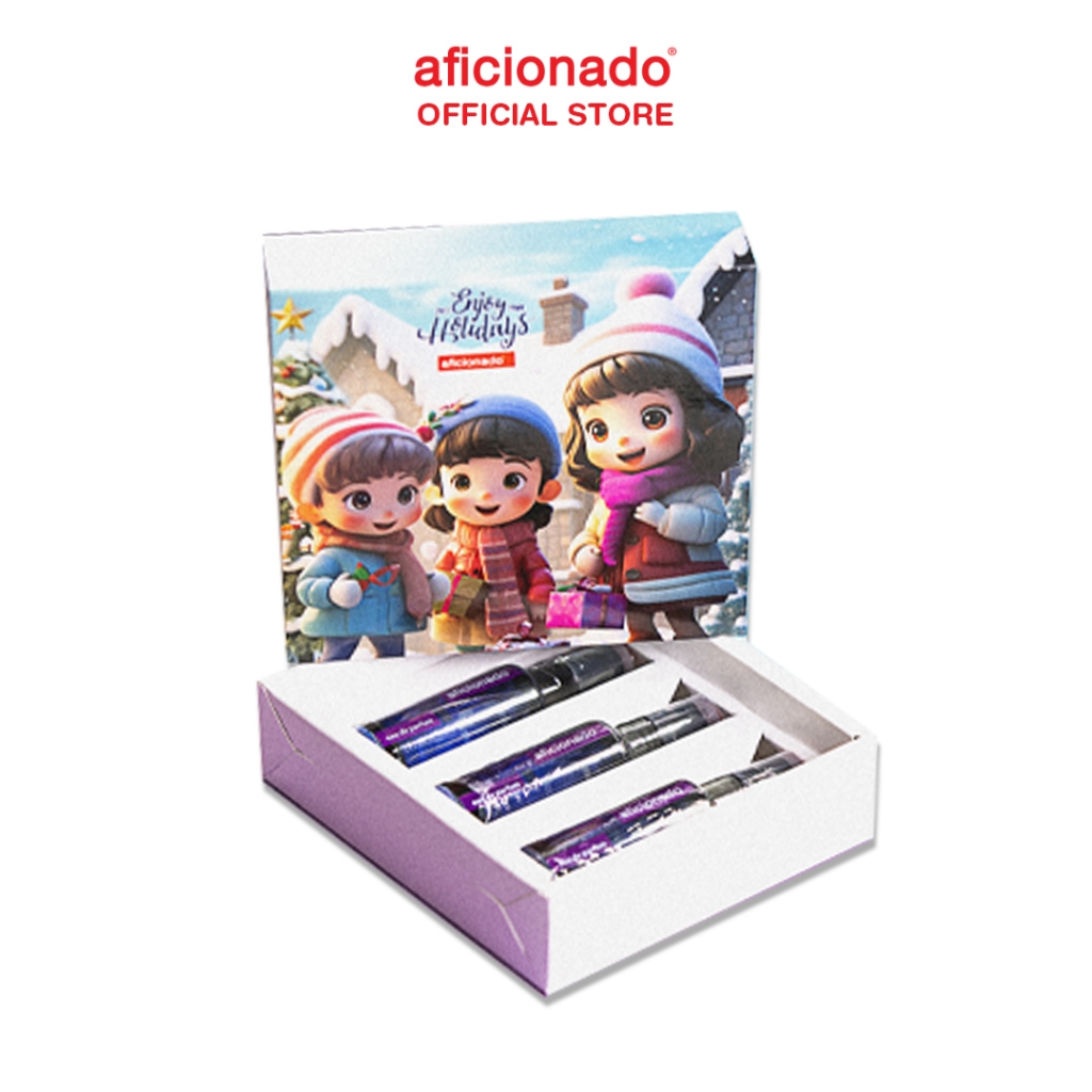 Aficionado Holiday Gift Set 3pcs 30mL Eau De Parfum | Shopee Philippines