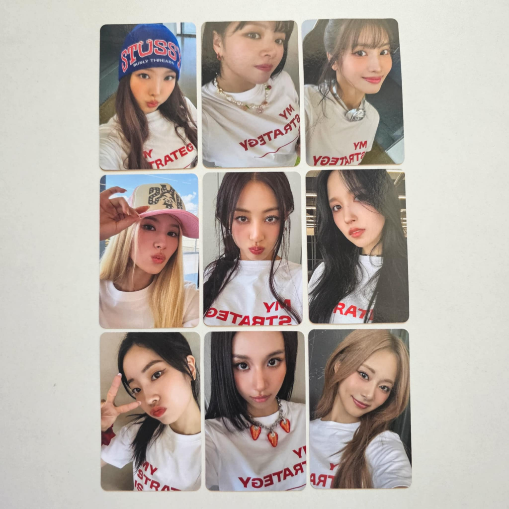 Twice Applemusic Lucky Draw OT9 Photocard Set | Shopee Philippines