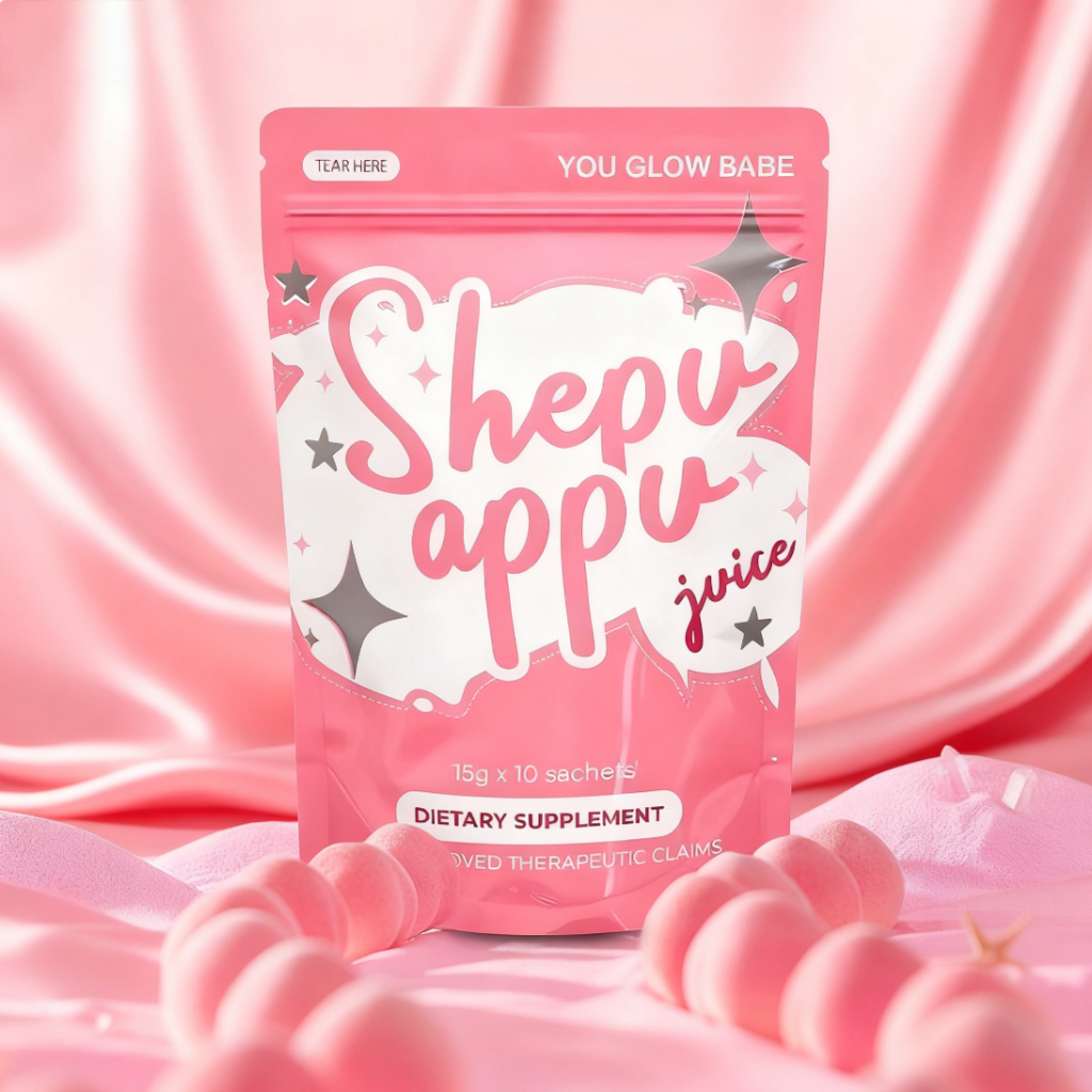 YOU GLOW BABE Shepu Appu Juice Supplement with Glutathione 15g x 10 ...