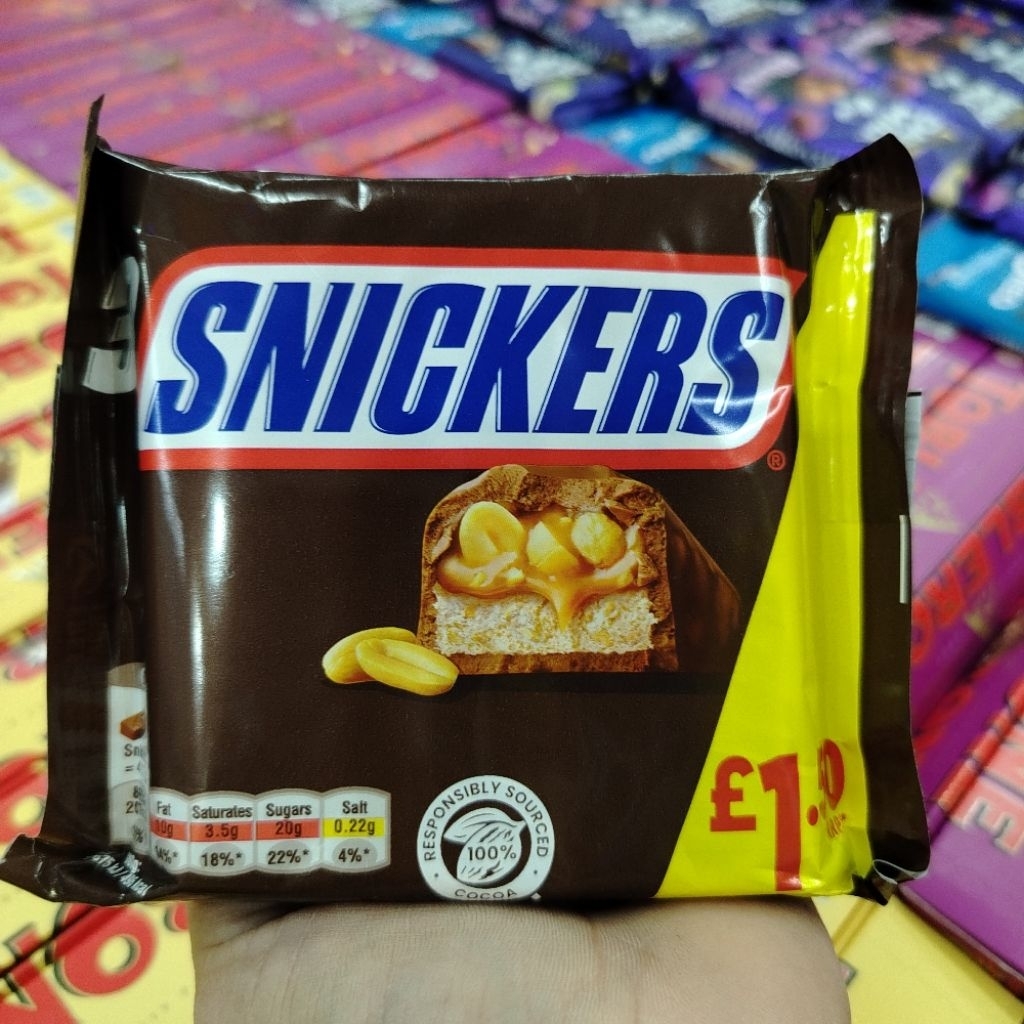 Snickers 3 x 41.7g 125.1g | Shopee Philippines