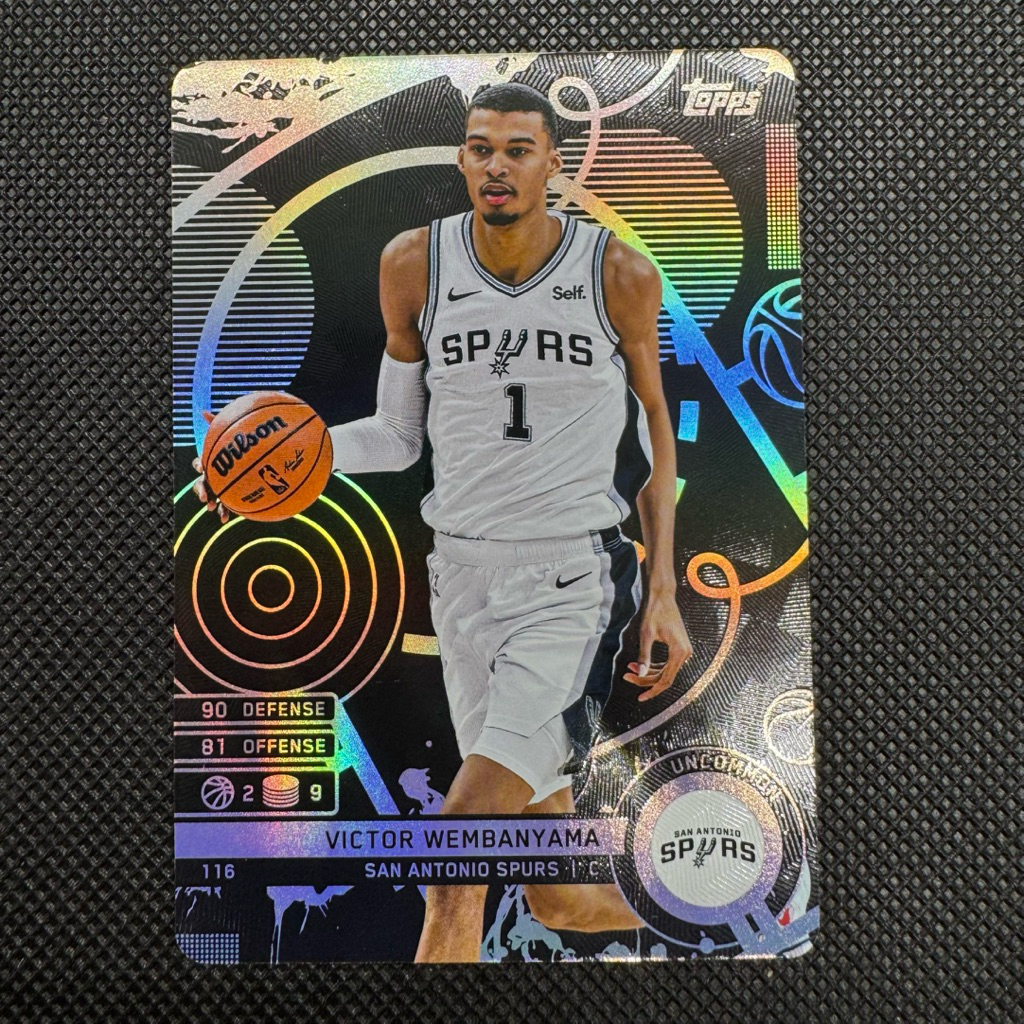 Victor Wembanyama Topps 2025 Match Attax | Shopee Philippines